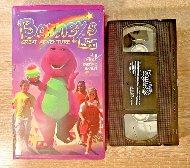 BARNEY'S GREAT ADVENTURE The Movie VHS 1998 Barney Kids Family 90's £7.96 - PicClick UK