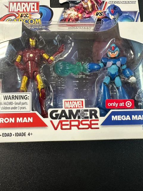 MARVEL VS. CAPCOM Gamerverse Ironman Mega Man X cible exclusive EUR 28 ...