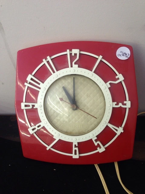 VINTAGE SPARTUS WALL Clock $10.00 - PicClick CA