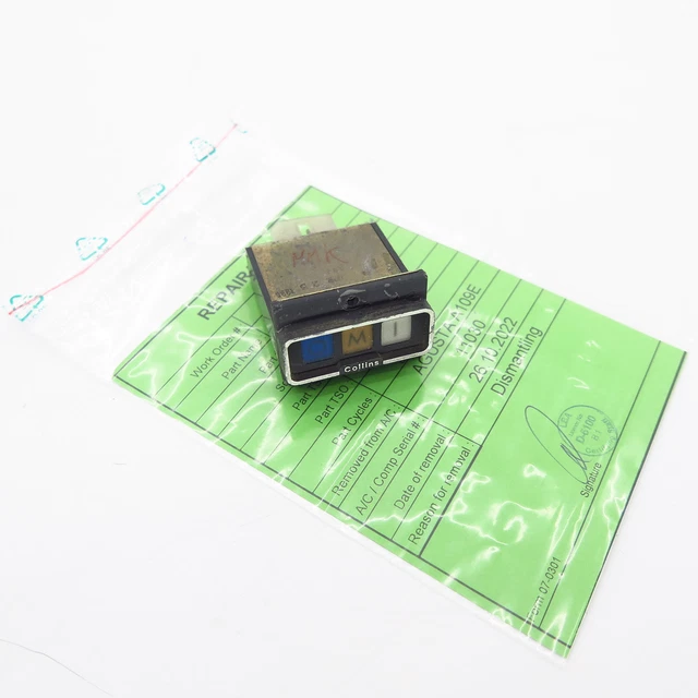 DISPLAY UNIT LIGHT Assy Marker Beacon Agusta A109E 11030 622-3102-001 £ ...