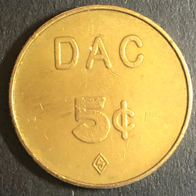 VIETNAM TRADE TOKEN Military DAC 5c Danang A.B. 21mm £22.43 - PicClick UK