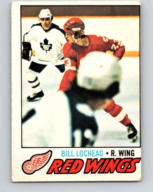 (HCW) 1977-78 O-PEE-CHEE #212 Bill Lochead Detroit Red Wings V14428 EUR ...