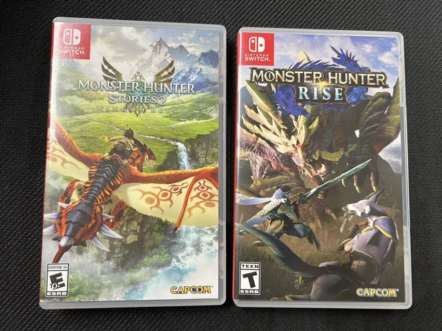 MONSTER HUNTER STORIES 2 Wings of Ruin & Monster Hunter Rise - Switch ...