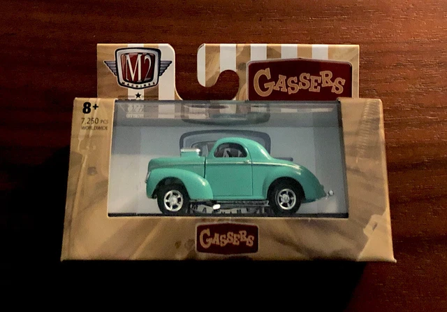 MACHINES M2 1941 Willys Coupe Gasser R56 Gassers Series 1/64 Échelle Livraison Gratuite EUR 13 ...