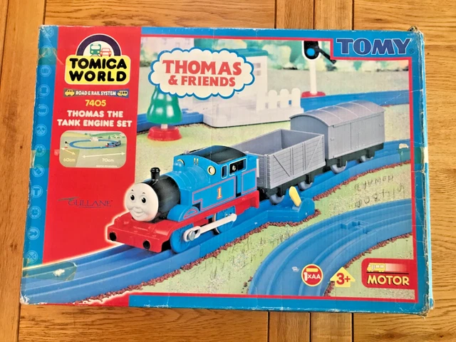 TOMY, TOMICA WORLD set 7405, Vintage Thomas and Friends Train Set, from ...