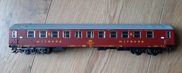 PIKO/SCHICHT MITROPA SPEISEWAGEN H0 - DC EUR 15,00 - PicClick DE