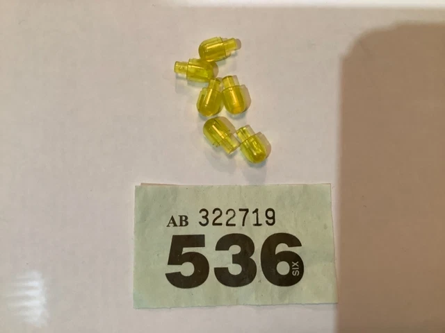 LEGO LIGHT COVER with Internal Bar Barraki Eye part 58176 x 6 Yellow £1 ...