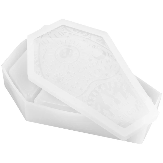 HALLOWEEN MINIATURES FOR Crafts Coffin Box Mold Container Shaped $34.09 ...