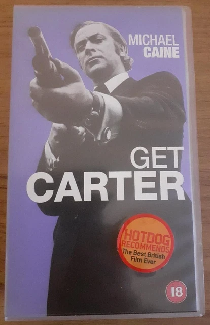 GET CARTER MICHAEL Caine Special Edition VHS Video Tape LIKE NEW ...