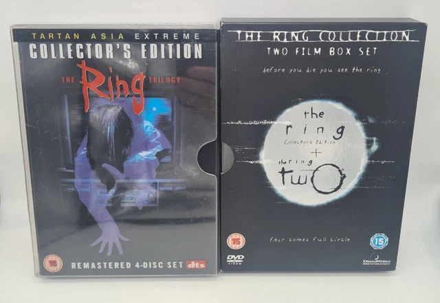THE RING COLLECTION 6 Disc DVD Boxsets Original & Remake Collection ...