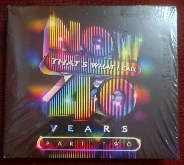 NOW THAT'S WHAT I Call 40 Years-Part 2- New 5xCD -2024 £4.88 - PicClick UK