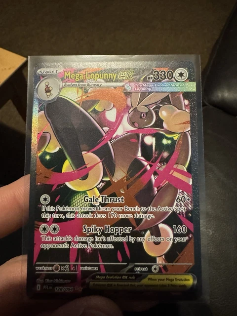 POKEMON TCG: MEGA Lopunny EX 128/094 SIR Phantasmal Flames PFL £31.90 ...