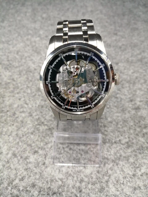 HAMILTON RAIL ROAD H406550 Skeleton Dial Automatic Men's Watch £750.75 ...