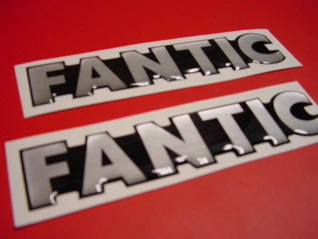 FANTIC TRIALS 1980'S Tank Badges 300 Pro model 304 403 & More Vintage ...