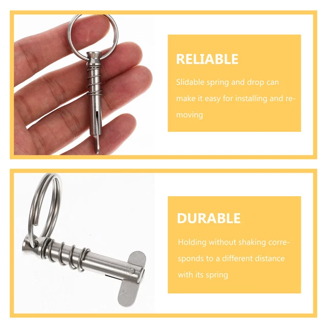 SELF-LOCKING PIN STURDY Accessory Practical An Fittings with £8.35 ...