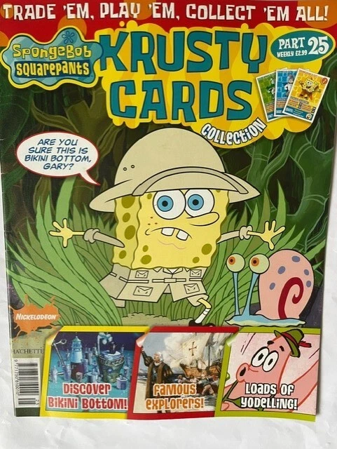 SPONGEBOB SQUAREPANTS KRUSTY Cards Collection - No Cards - Part 25 £5. ...