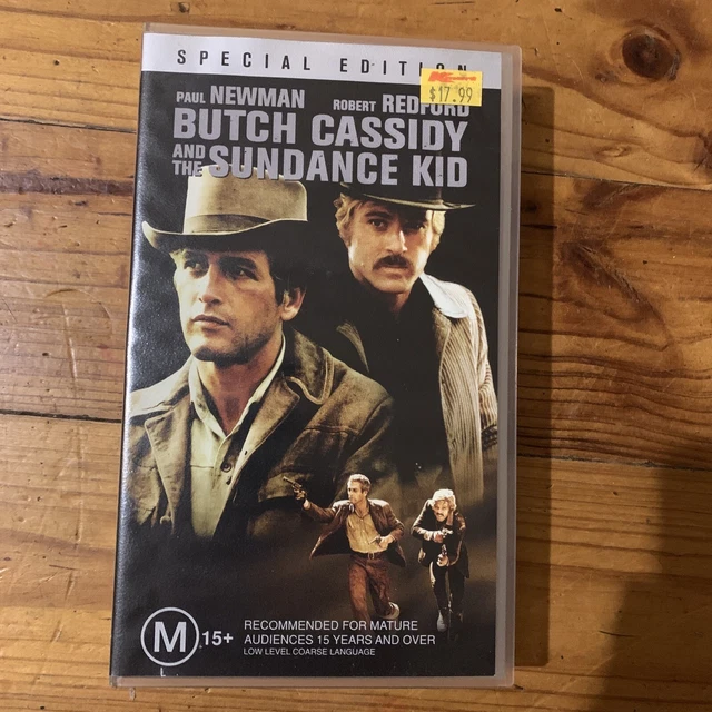 BUTCH CASSIDY AND the Sundance Kid VHS - Paul Newman - TRACKED POST $19 ...