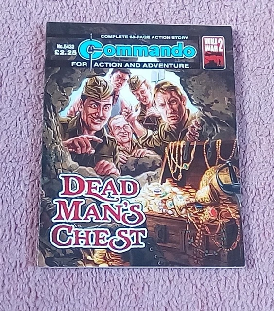 COMMANDO COMIC~DEAD MAN'S Chest (5433) WW2 EUR 4,41 - PicClick IT