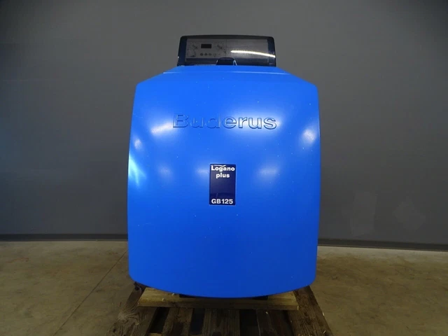 BUDERUS LOGANO PLUS GB125-30 BE2.3 Öl-Brennwert-Heiz-Kessel 30kW ...