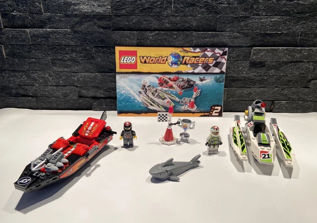 LEGO WORLD RACERS 8897 Jagged Jaws Reef Set With Manual - See Info £32. ...