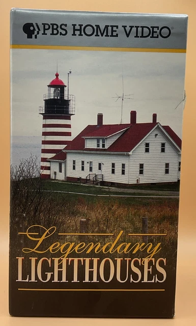 LEGENDARY LIGHTHOUSES VHS 1998 3-Tape Box Set PBS Video **Buy 2 Get 1 ...