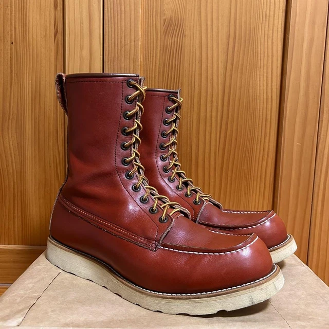 RED WING IRISH Setter 877 US:10D Leather Brown From Japan 119258K ...