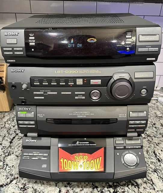 VINTAGE SONY LBT-D390 Stereo System $180.00 - PicClick