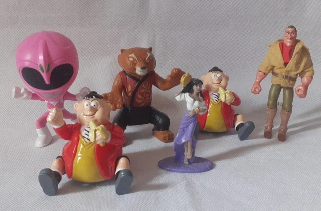 POWER RANGERS KUNG Fu Panda Toy McDonalds Disney Nestle Burger King ...