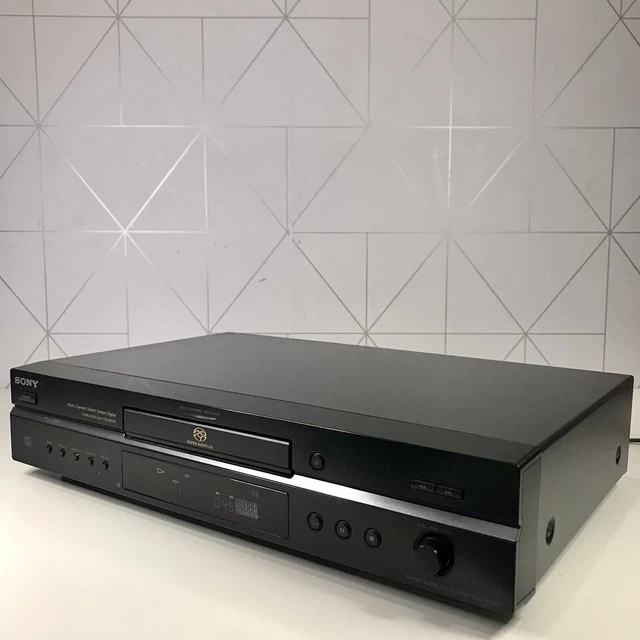 SONY SCD-XE597 SACD Player Super Audio CD Multi Channel Direct Stream ...