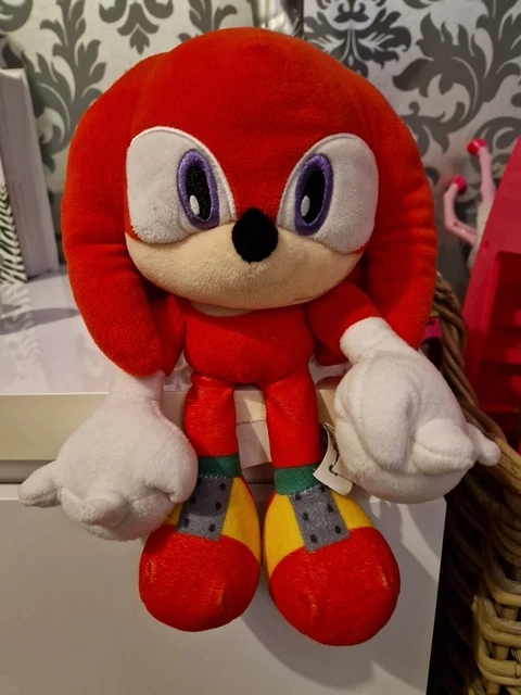 KNUCKLES PLUSH SOFT Toy Sonic The Hedgehog Official 10” Sega £7.99 ...