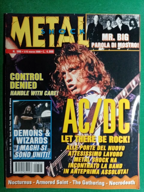 R@R@ REVUE ANNÉES 90 Metal Shock-AC/DC-RIF.5842 EUR 21,12 - PicClick FR