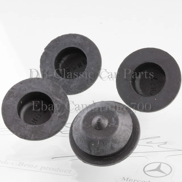 ORIGINAL MERCEDES RUBBER disc blind plugs W115 W116 W123 W124 £12.23 ...