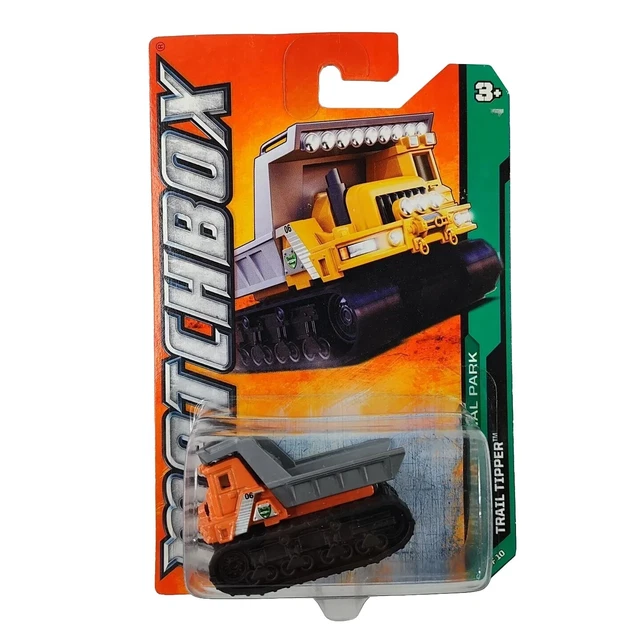 MATCHBOX MBX NATIONAL Park Camping Diecast Trail Tipper Factory Sealed ...