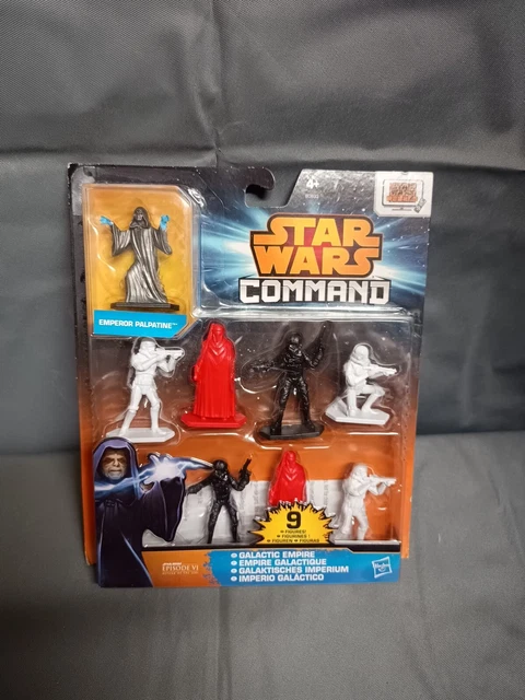 2014 STAR WARS Command Galactic Empire 9 Figures Exclusive Emperor ...