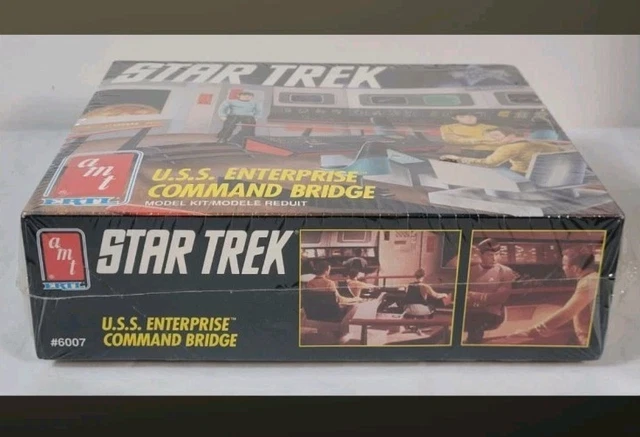 VINTAGE 1991 AMT 25th Anniversary Star Trek U.S.S. Enterprise Command ...