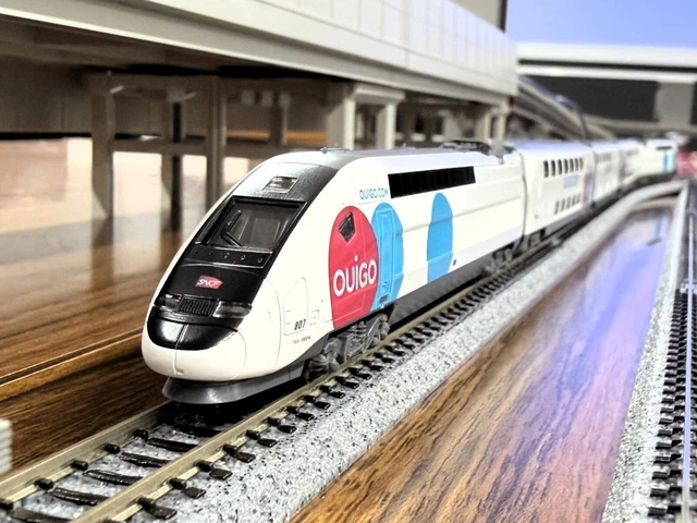 KATO N SCALE OUIGO Espana 5-Car Basic Set 10-2117 High Speed Train £143 ...