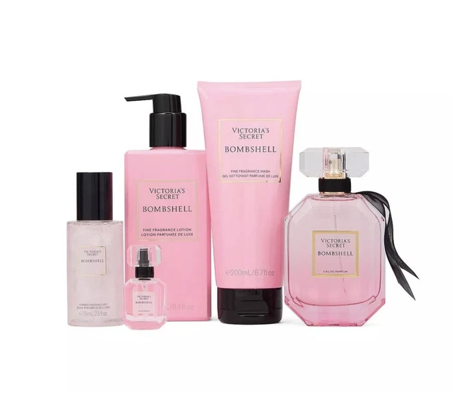NEW VICTORIAS SECRET Bombshell LUXE Perfume 5 Piece Ultimate Gift Set $129.99 - PicClick