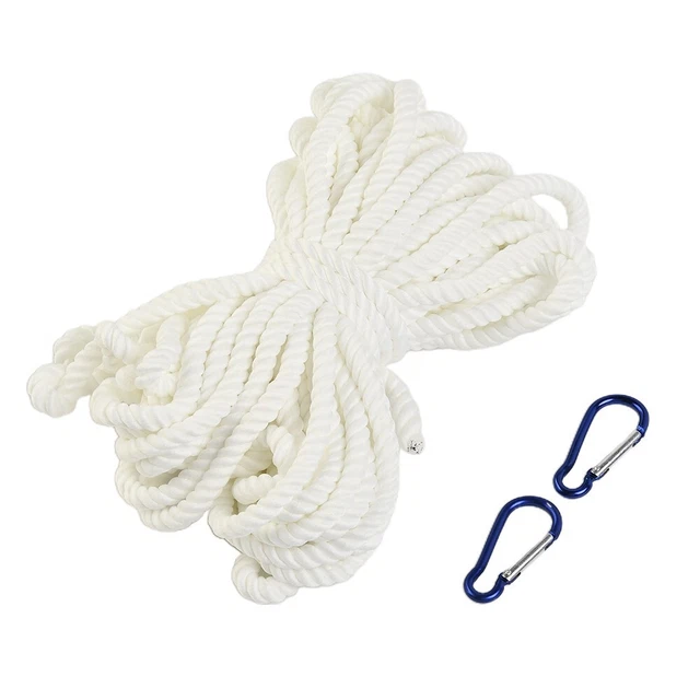 CORDON TRESS EN nylon corde drapeau blanc robuste 10 M pour drapeaux ...