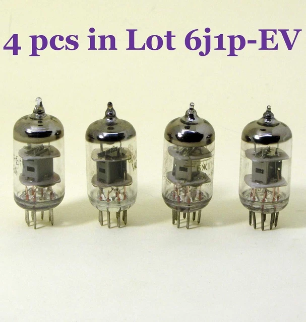 4 PCS. IN LOT X 6J1P-EV 6Z1P-EV vintage TUBES USSR ~ EF95 / 6F32 / 6AK5 £8.53 - PicClick UK