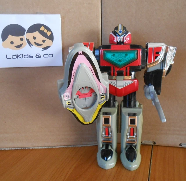 POWER RANGERS TIME FORCE - MEGAZORD Mode Red Effet Lumineux 18cm BANDAI ...