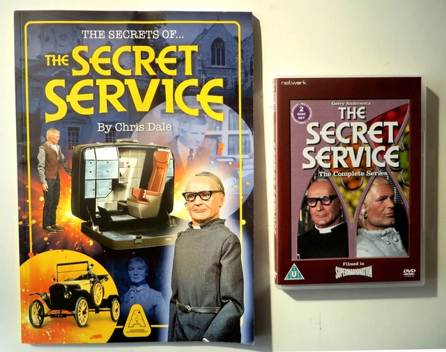THE SECRET SERVICE Bookazine and DVD Gerry Anderson £20.00 - PicClick UK