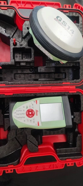GPS LEICA GS14 avec controller cs10 ( station, total, gnss , gs15) EUR ...