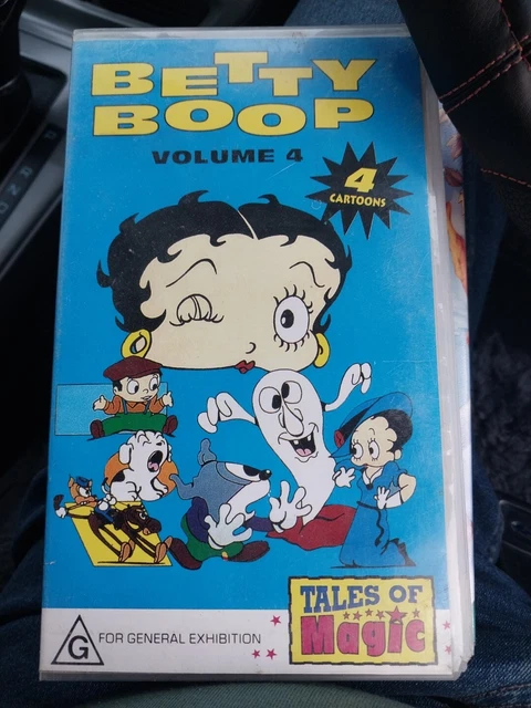 BETTY BOOP: VOLUME 4 VHS Tape Movie Good Condition Free Post $3.69 ...