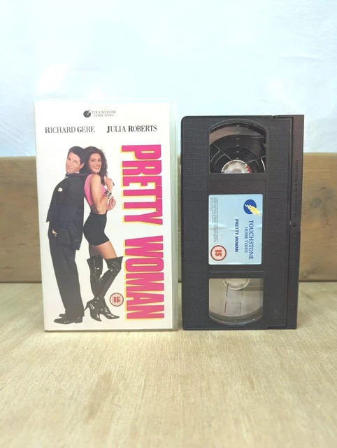 PRETTY WOMAN ~ VHS ~ Classic 1993 Julia Roberts Richard Gere Iconic ...