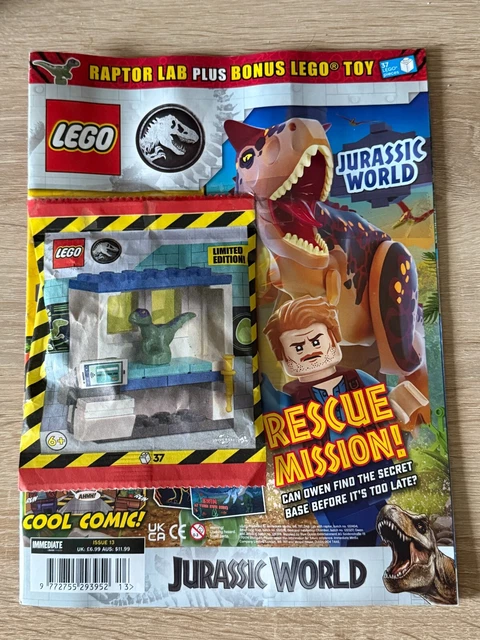 LEGO JURASSIC WORLD Magazines Issues #13 & 14 £9.50 - PicClick UK