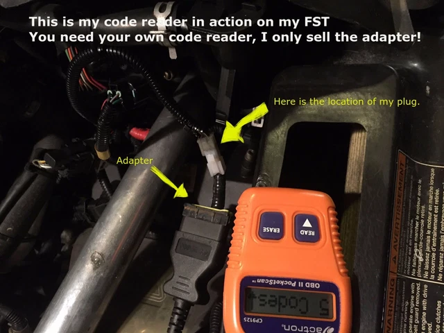 POLARIS CODE READER ADAPTER - DIGITAL WRENCH ADAPTER to OBD2 Same Day ...