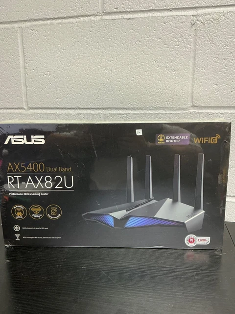 ASUS RT-AX82U (AX5400) Dual Band WiFi 6 Extendable Gaming Router $130. ...