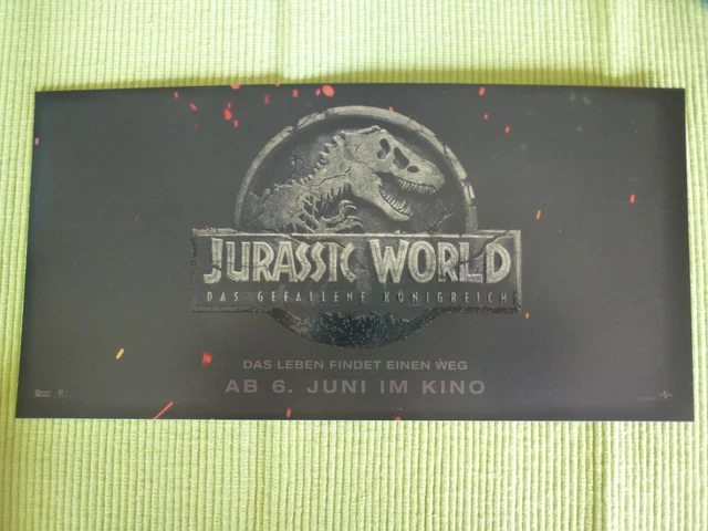 &JURASSIC WORLD - The Fallen Kingdom" Movie Commercial £1.32 - PicClick UK