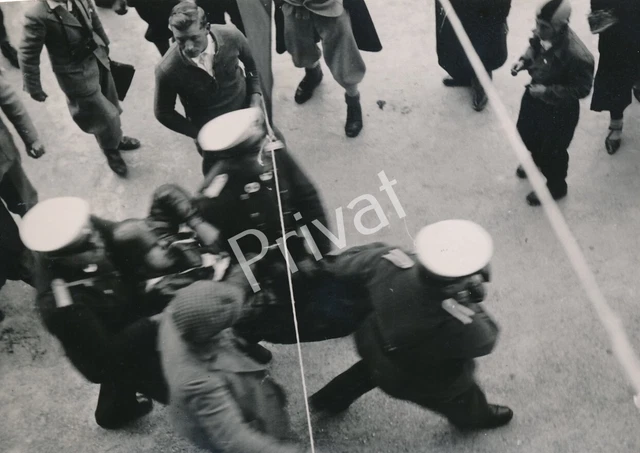 FOTO 1929 MÜNCHEN Demonstration Auflösung Gegner Verhaftung Polizei L1 ...