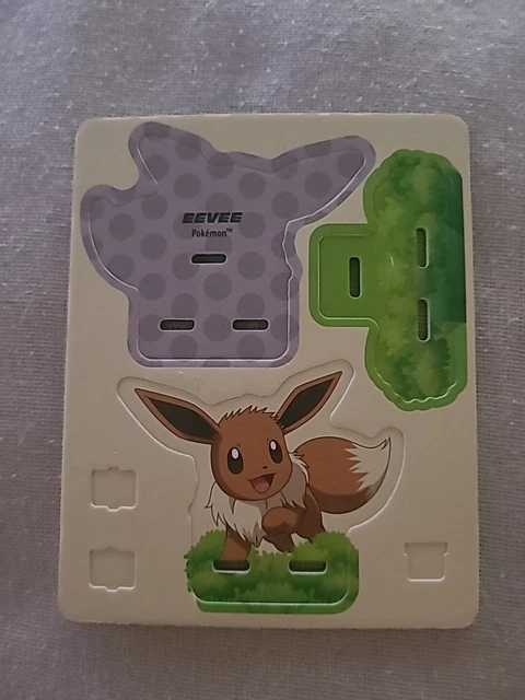 EEVEE COLES POKEMON Builders 2024 Promotion Collection Card Figure ...